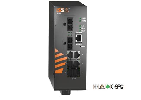 Is5 Communications Ies8 S Intelligent 8 Port Managed Ethernet Switch