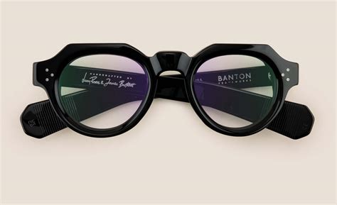 Black Geometric Quirky Glasses Banton Frameworks Black Geometric Quirky Glasses Banton Frameworks