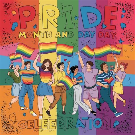 Premium Photo Pride Month And Day Celebration Presentation Heartfelt