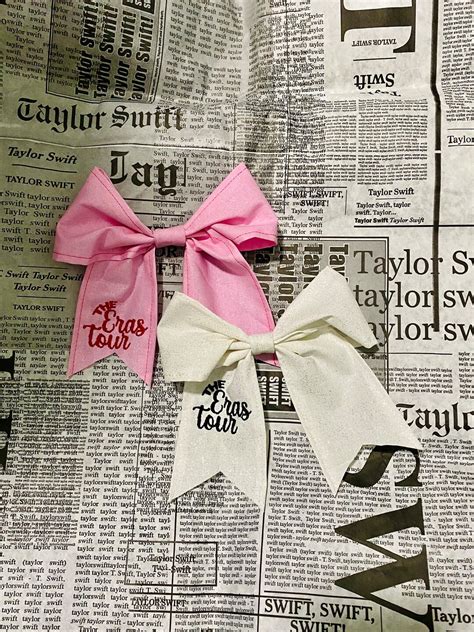 Eras Tour Inspired Bow Swift Bow Eras Tour Eras Tour Gift Swift