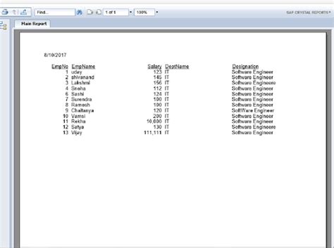 Dotnet How To Create Crystal Reports With Mvc