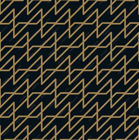 Premium Vector Abstract Geometric Pattern With Lines A Seamless Vector Background Blue Black