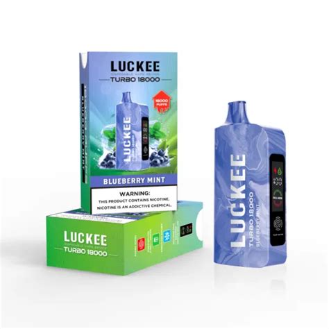 2024 Luckee Turbo 18000 Puffs Disposable Vape Dual Mesh Coil 25ml With