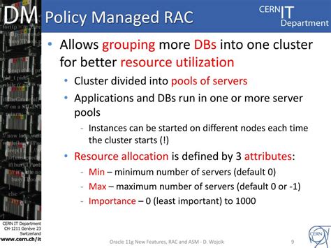 ppt oracle 11g r2 new features rac and asm powerpoint presentation free download id 3305706
