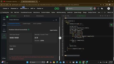 Gfg160 Day19 Gfg160 Geekstreak2025 Kmp Stringalgorithms Palindrome Seajal Singh