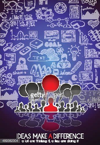 Teamwork Brainstorming Communication Concept Art Stock Clipart