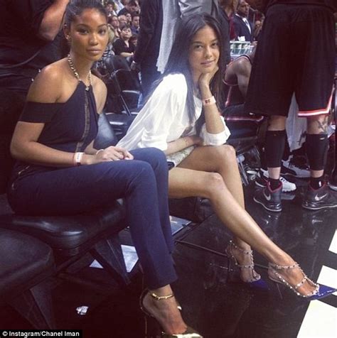 Chanel Iman Sizzles In A Sequinned Monokini In Miami After Posing For