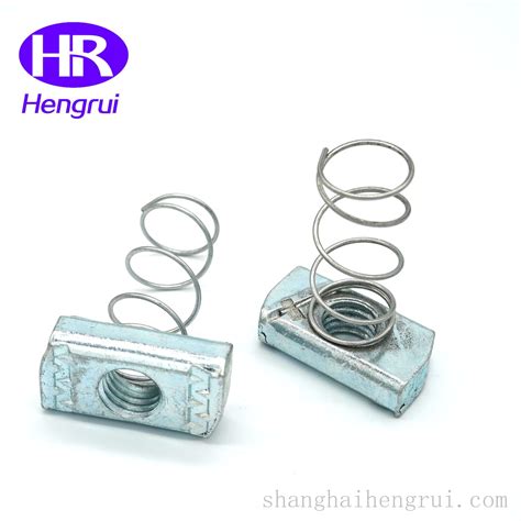 Hot Dip Galvanized Spring Nut Captive Nut Cage Nut Hex Nylon Nut And Din985