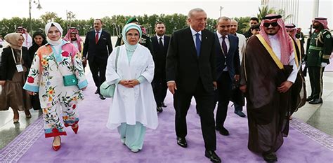 ترک صدر سعودی عرب پہنچ گئے