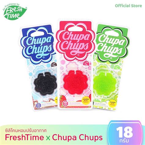 Chupa Chups Freshtime จูปา จุ๊ปส์ น้ำหอมปรับอากาศ รุ่นซิลิโคนหอม 18