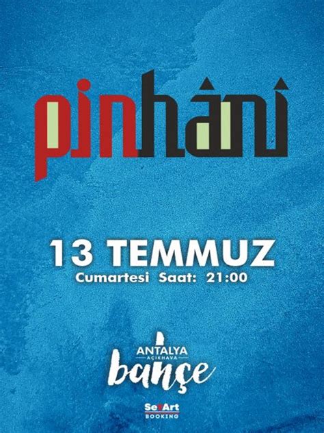 Pinhani Konseri Biletleri Biletinial