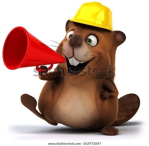 Cartoon Working Beaver Over 680 Royalty Free Licensable Stock