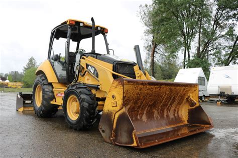 2007 Cat 414e Skip Loader Used 2007 Cat 414e Skip Loader