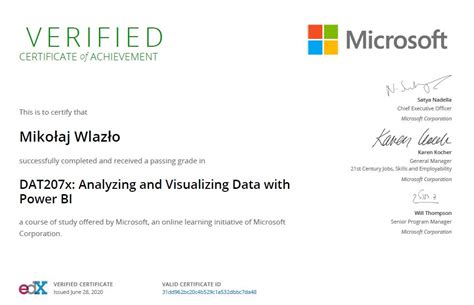 Powerbi Microsoft Edx Datavisualisation Dataanalytics Businessanalytics Collaboration