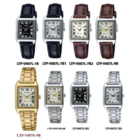 Casio Analog Ladies Watch Ltp V007l Ltp V007d Ltp V007g Ltp V007sg Roman Design Shopee