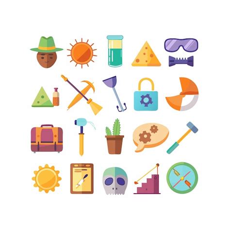 Science Icon Set Premium Ai Generated Vector