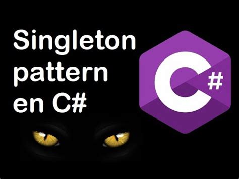 Singleton Pattern en C Patron de diseño Singleton en C Como se usa Patrones de diseño