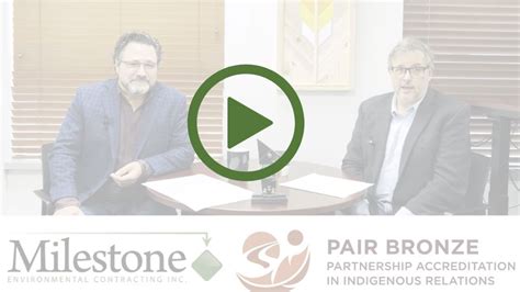 Video Eric Pringle Ceo And Managing Partner And Gavin Domitter Director Indigenous Engagement