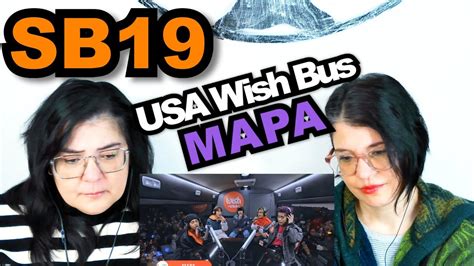 Teachers React Sb19 Mapa Live On The Wish Usa Bus Youtube