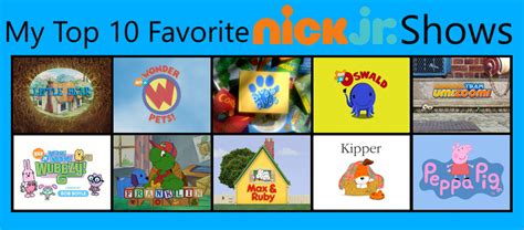 My Top 10 Favorite Nick Jr Shows By Mlpfan2009 On Deviantart