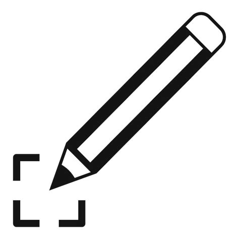Premium Vector Pen Handwriting Access Icon Simple Vector Human Security