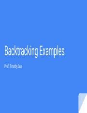 Solving Subset Sum Problem With Backtracking Algorithm Course Hero