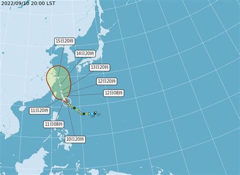 中颱梅花持續增強！最快今晨「5：30發海警」 這天起龜速北上 Ettoday生活新聞 Ettoday新聞雲