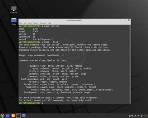 How To Enable Snap And Install Snap Packages On Linux Mint