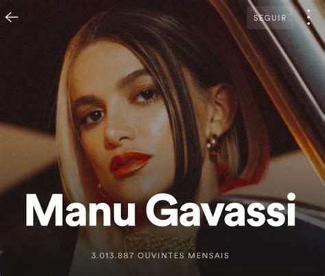 Única Brasileira Na Social 50 Da Billboard Manu Gavassi Atinge Marca