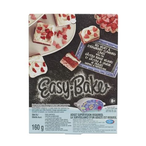 Easy Bake Ultimate Oven Toy Refill Mix Red Velvet And Strawberry Cakes
