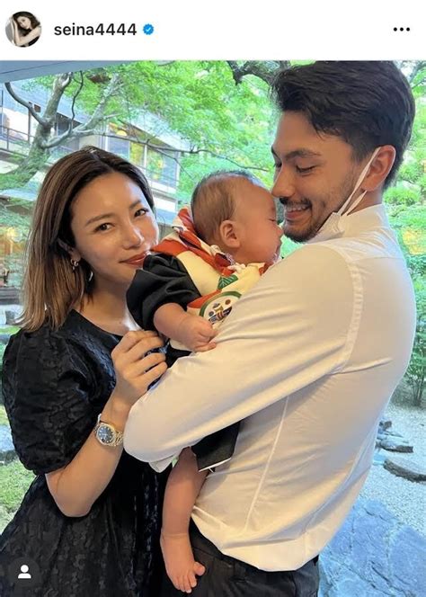 島袋聖南、息子のお食い初めを報告＆家族写真公開で「幸せいただきました」「絵になり過ぎます」 Entapark（エンタパーク）