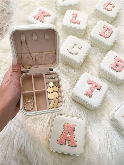 Travel Jewelry Case Personalized Jewelry Case Patch Travel Jewelry Box