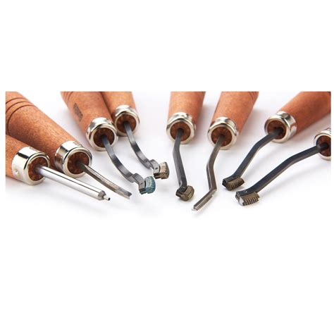 Gunline Premier Checkering Tool Set Pr18 Woodcraft