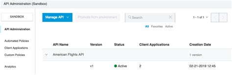 View API Instance Contracts MuleSoft Documentation
