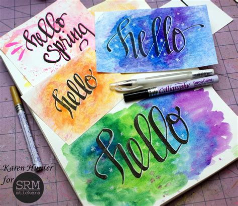 Karenscraps Hello Calligraphy Pen