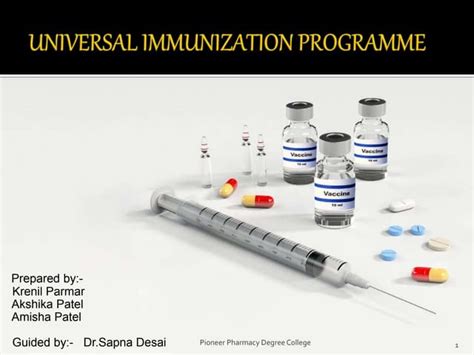 Universal Immunisation Program Pptx