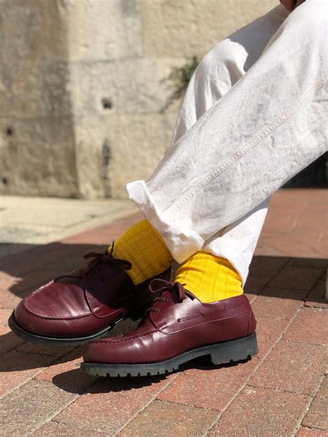 The Deck Sock Yellow Awms