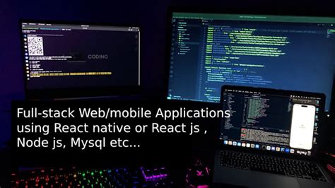 Build Custom Fullstack Web Or Mobile App With React Nodejs Mysql By Amineamazzal Fiverr