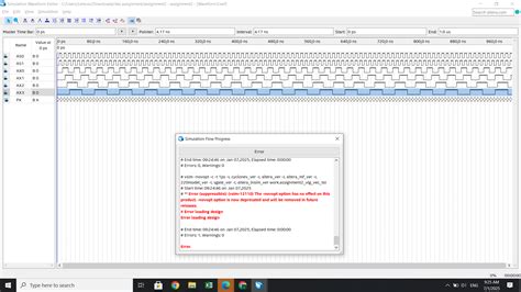 Simmulation Error Intel Community