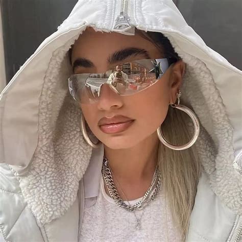 Luxury Women Sunglasses New Punk Sports Sun Glasses Brand Designer Y2k