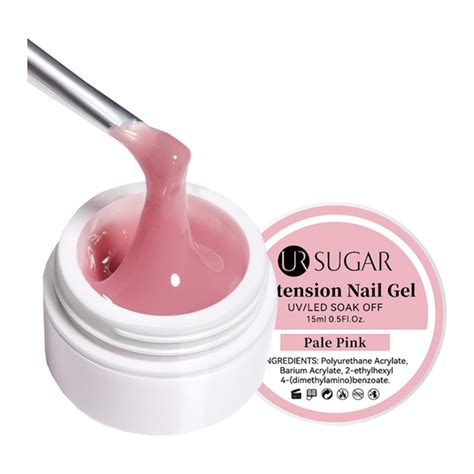 UR SUGAR Hard Polygel Light Pink 15ml 96 Kč Topcoat