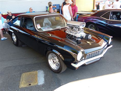 Chevrolet Vega Classic Hot Rod Rods Drag Race Racing Engine