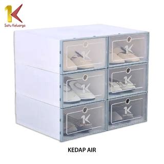 Jual Satu Keluarga Kotak Sepatu C158 Kotak Sepatu Lipat Transparan