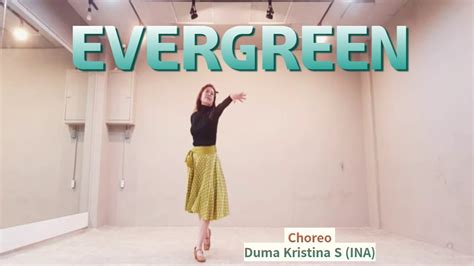 EVERGREEN Linedance Duma Kristina S INA YouTube