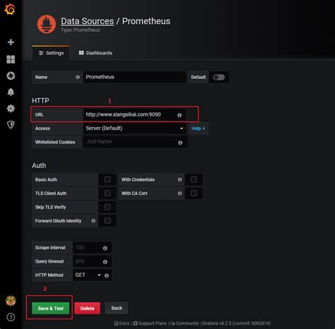 Prometheus Grafana Prometheus Kevin Xiang