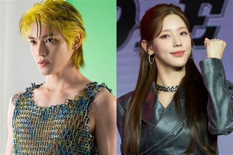 Ncts Taeyong Shows Off His Relationship With Gi Dles Miyeon