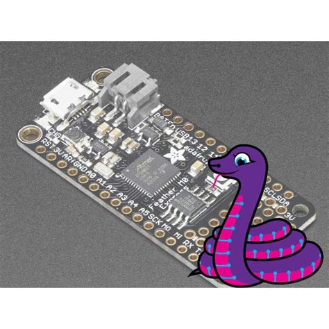 Feather M0 Express For Circuitpython Atsamd21 Cortex M0 Boutique Semageek