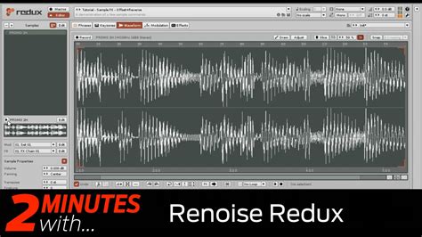 Renoise Redux Vst Au Plugin In Action Youtube
