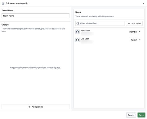 Managing Teams View Or Edit Existing Teams Palantir