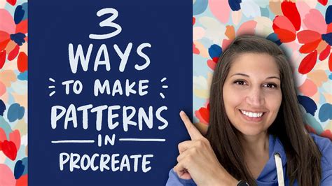 3 Ways To Make Patterns In Procreate Youtube